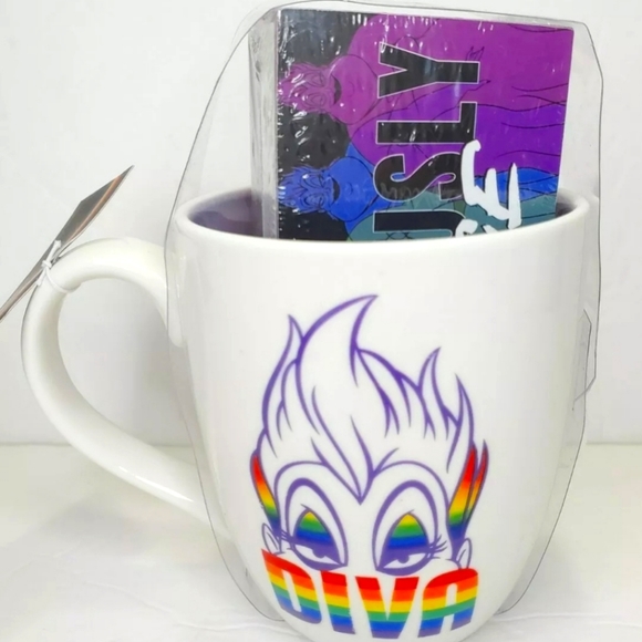Disney | Kitchen | Disney Ursula Mug 2oz Little Mermaid Rainbow | Poshmark
